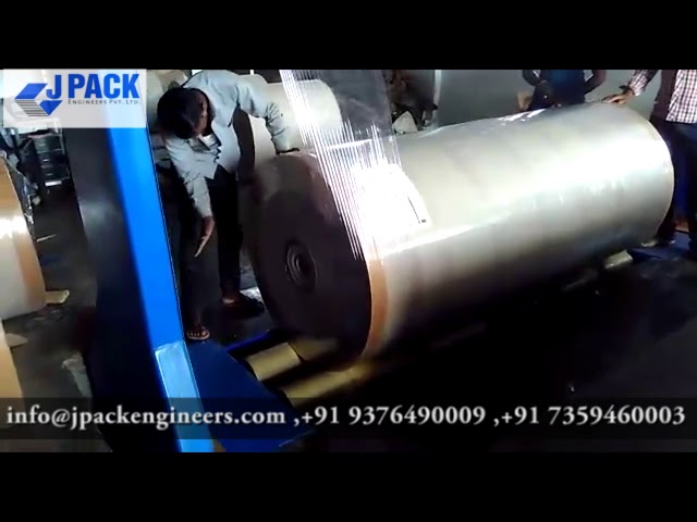 Roll Stretch Wrapping Machine - Fabric Roll Stretch Wrapping Machine ...