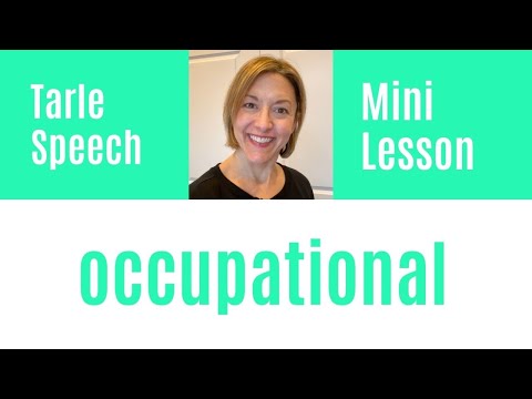 How to Pronounce OCCUPATIONAL - #SHORTS Quick English Pronunciation Mini Lesson