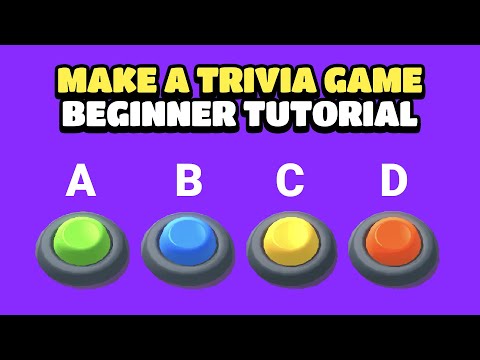 Tutorial: Make your own Trivia game easily!