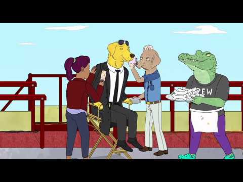 Everytime Mr Peanutbutter Acts Like A Dog on BoJack Horseman (Supercut)
