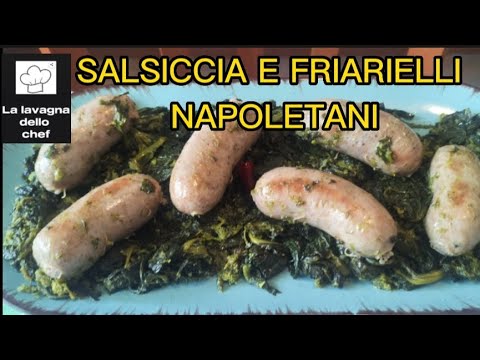 Salsiccia e friarielli, e che vo' dic affa' Ricetta facile e gustosa 😋