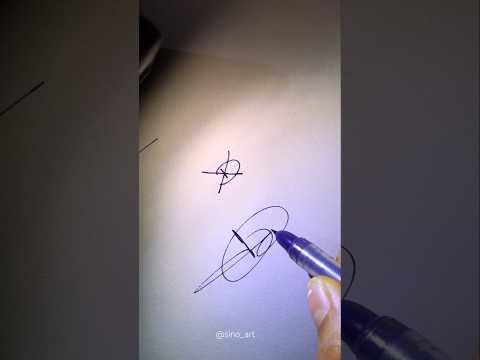 How to sign the letter D?❤️