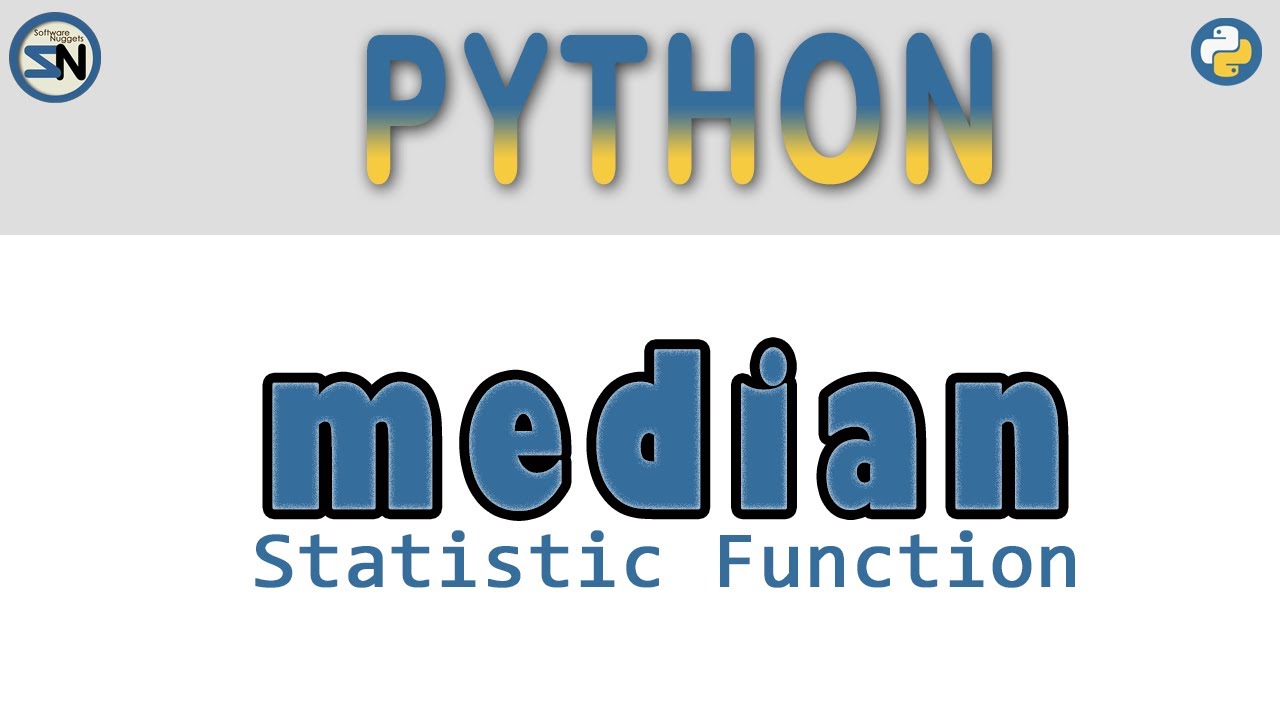 Python Statistics: How to Write a Median Function. Step-by-step.