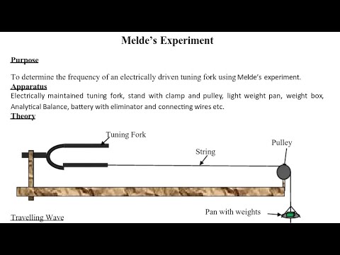 The Meldee Experiment | Physics lab Report