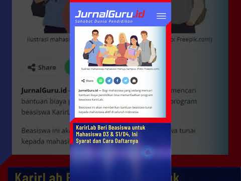 KarirLab Beri Beasiswa untuk Mahasiswa D3 & S1/D4, Ini Syarat dan Cara Daftarnya