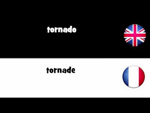 LEARN 1 FRENCH WORD = tornado