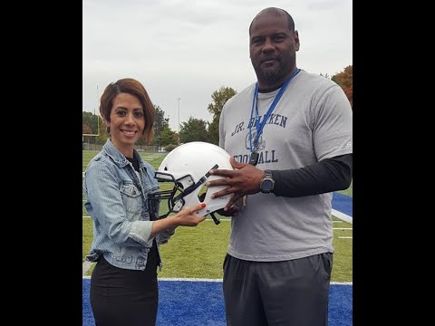 Melanie Steen interviews coach Mike Jones