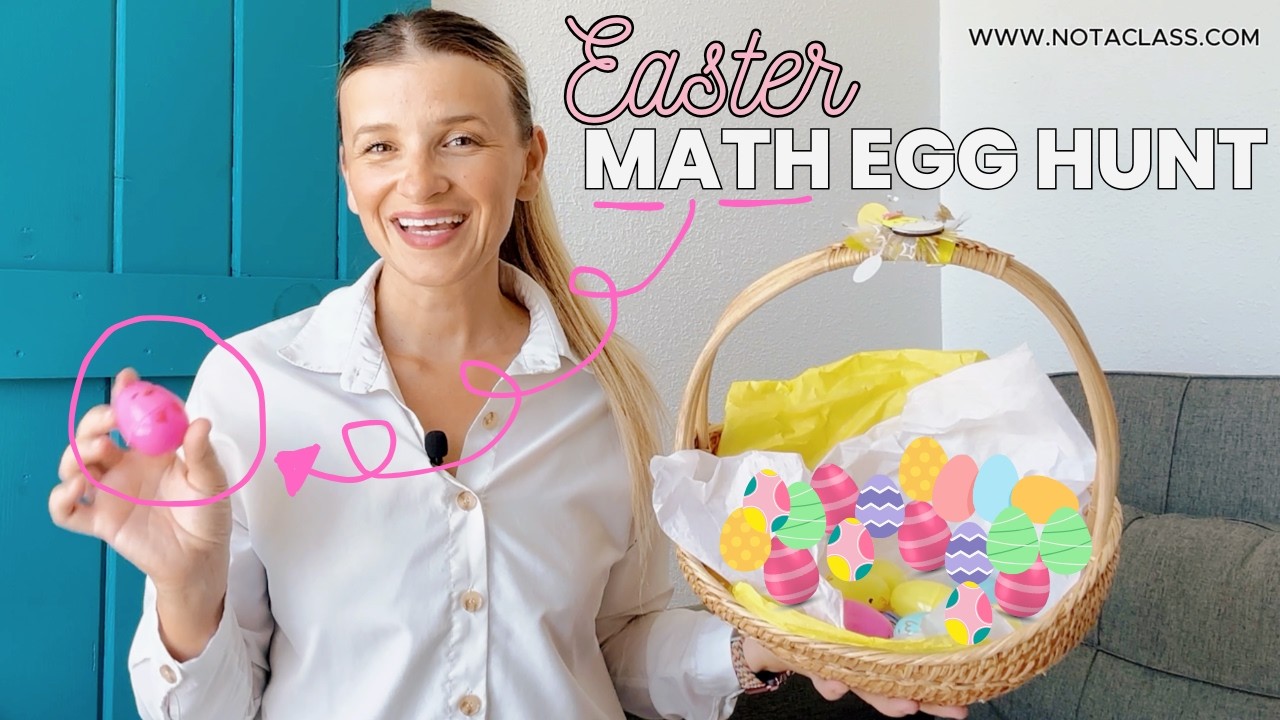 5 Tips for a Fun Easter Math Egg Hunt in your Classroom or School | Easter Math Egg Hunt Activities