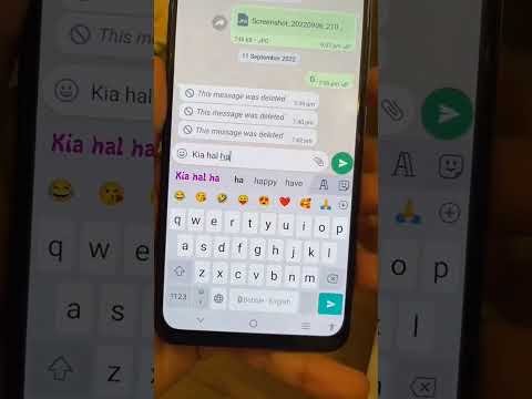 Whatsapp new keyboard settings #foryou #trending #viral #youtubeshorts
