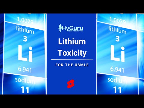 Lithium Toxicity for the USMLE | HyGuru