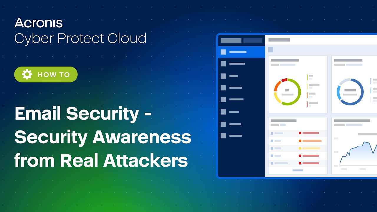 Acronis Email Security - Security Awareness from Real Attackers