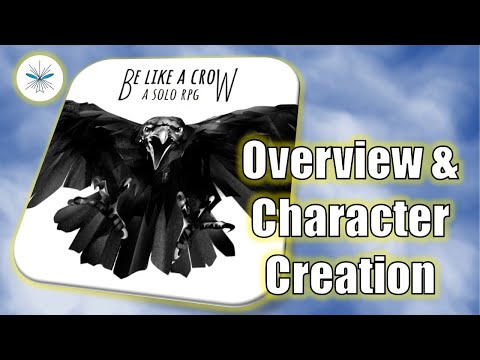 "Be Like a Crow" - A unique Solo RPG well worth a flutter!! ;-)