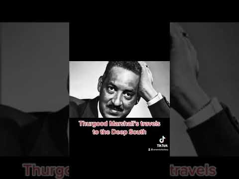 Thurgood Marshall goes to the Deep South #shorts #onemichistory