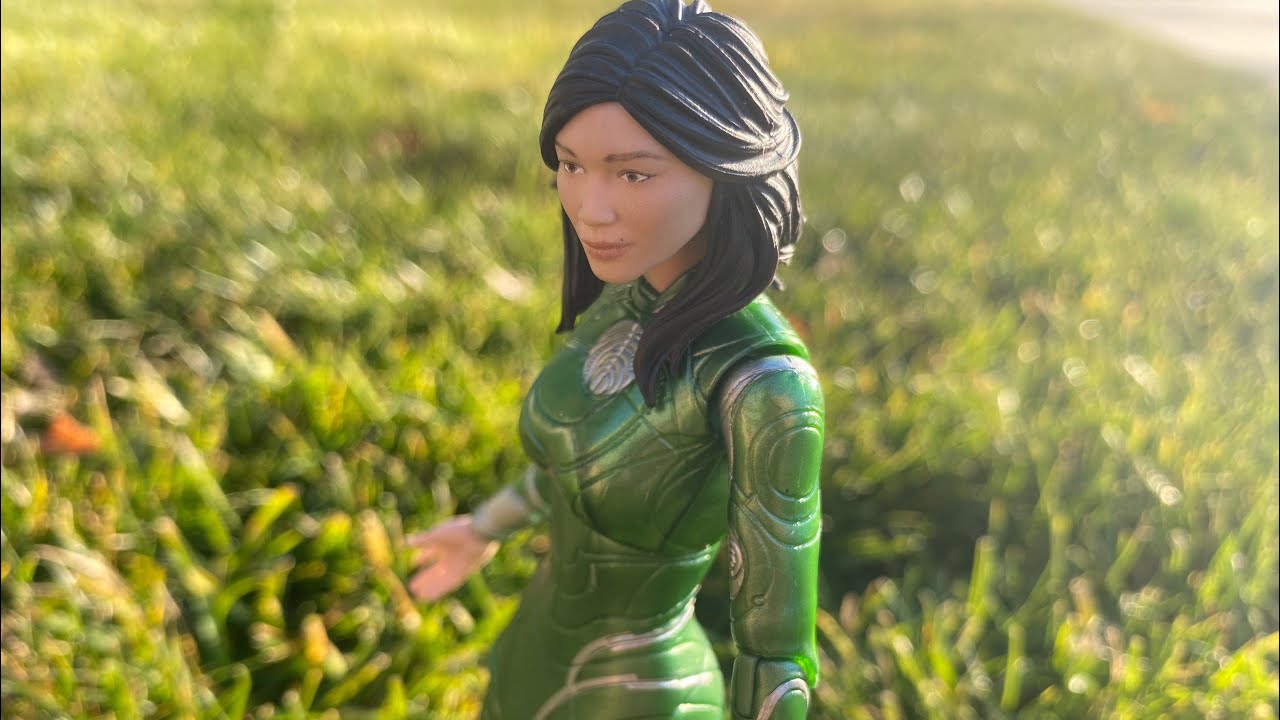 Marvel legends eternals Sersi action figure review (2021)