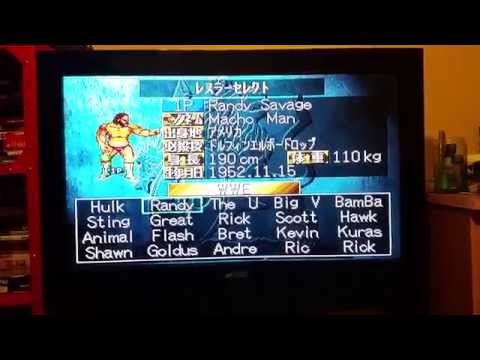 Fire Pro Wrestling Six Man Scramble-English Names Translation