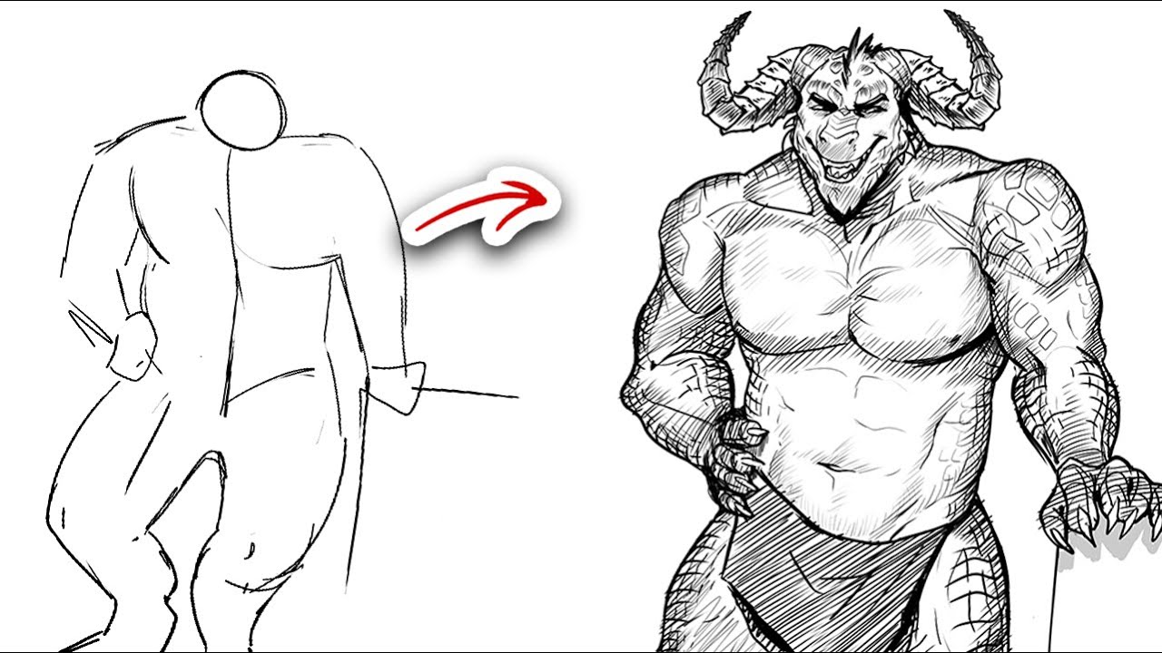 HOW TO DRAW BARA BODY, A Guide To Make Things Easier For You