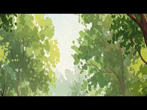Camp in the nature with pink noise (1 HOUR)