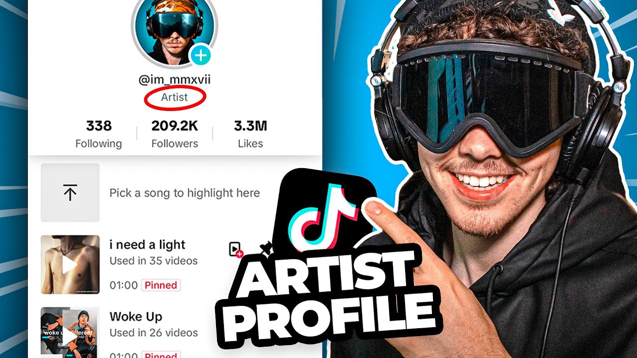 How to Get a TikTok Artist Profile