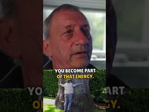 Feel sad? Hug a tree! (The incredible benefits of tree hugging) #Shorts