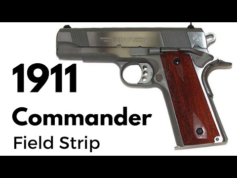 Colt 1911 Commander Model Field Strip