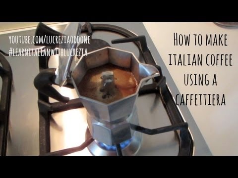 How to use a caffettiera (Italian Moka Pot) | Learn Italian with Lucrezia