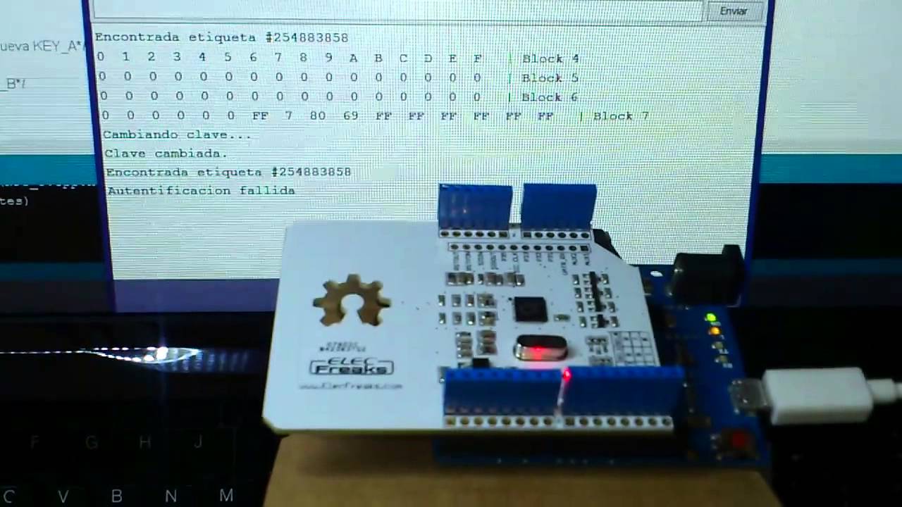 NFC + Arduino - Parte 3: seguridad - Electrogeek