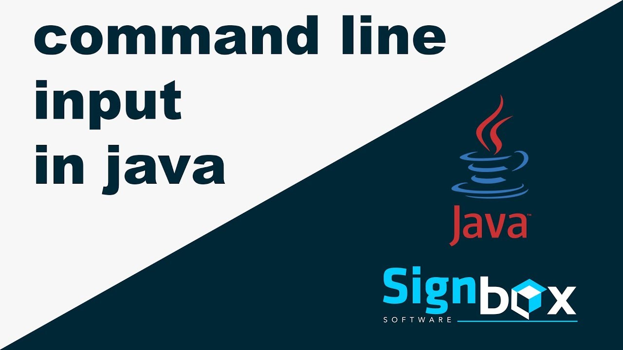 Java Tutorial For Beginners 13 - Command line input in java Step by Step understand