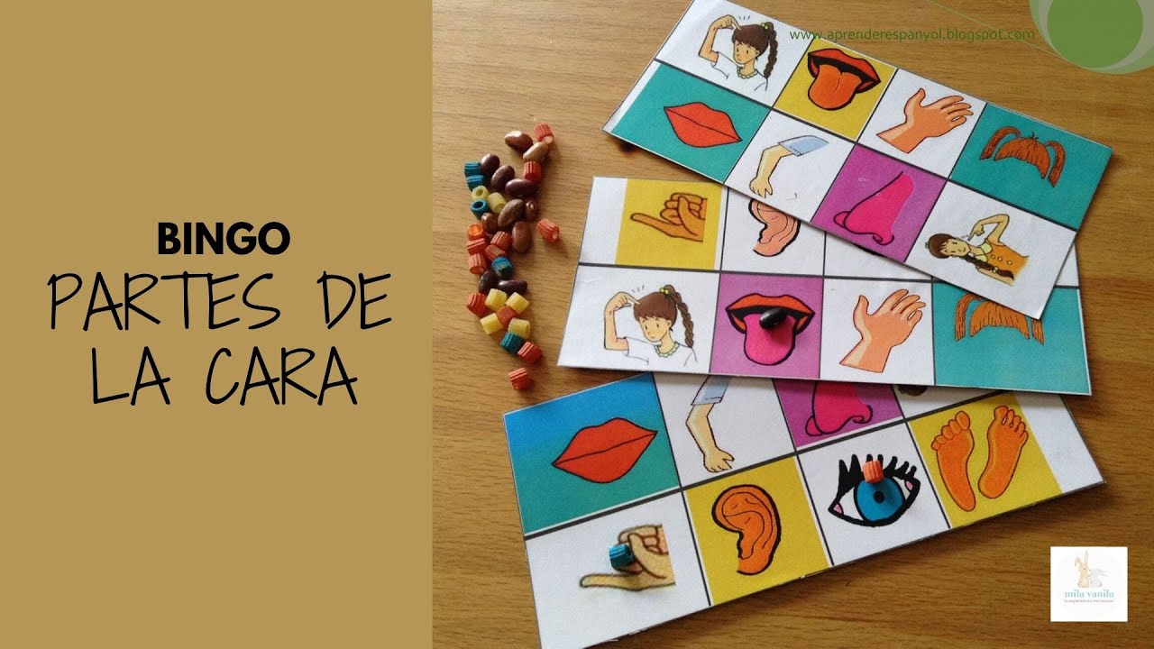 Día 18 - Circle Time - Bingo de las partes del cuerpo