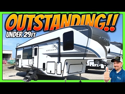 Under 30ft with AMAZING Layout!! 2024 Arcadia 246SLRK Fifth Wheel by Keystone RV