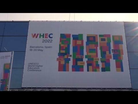 Snapshots of UNESCO World Higher Education Conference 2022