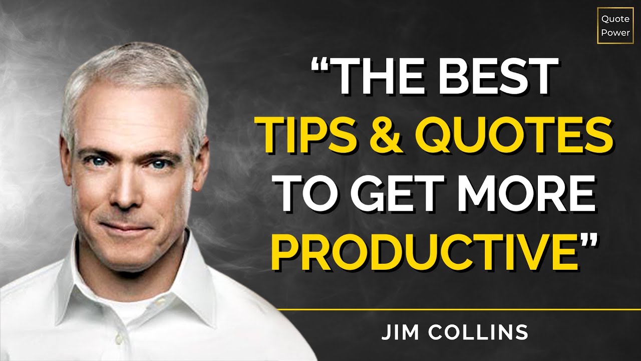 Jim Collins Quotes About Life | Good To Great By Jim Collins | Good To Great
