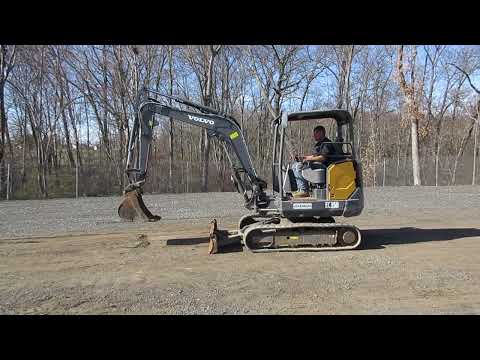 2019 Volvo EC35D Mini Excavator
