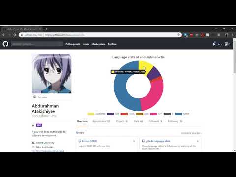Github Language Stats