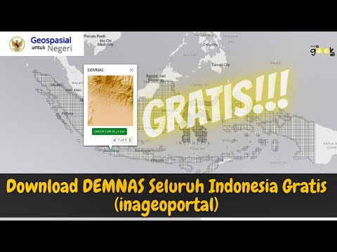 Download DEMNAS Seluruh Indonesia Gratis Inageoportal