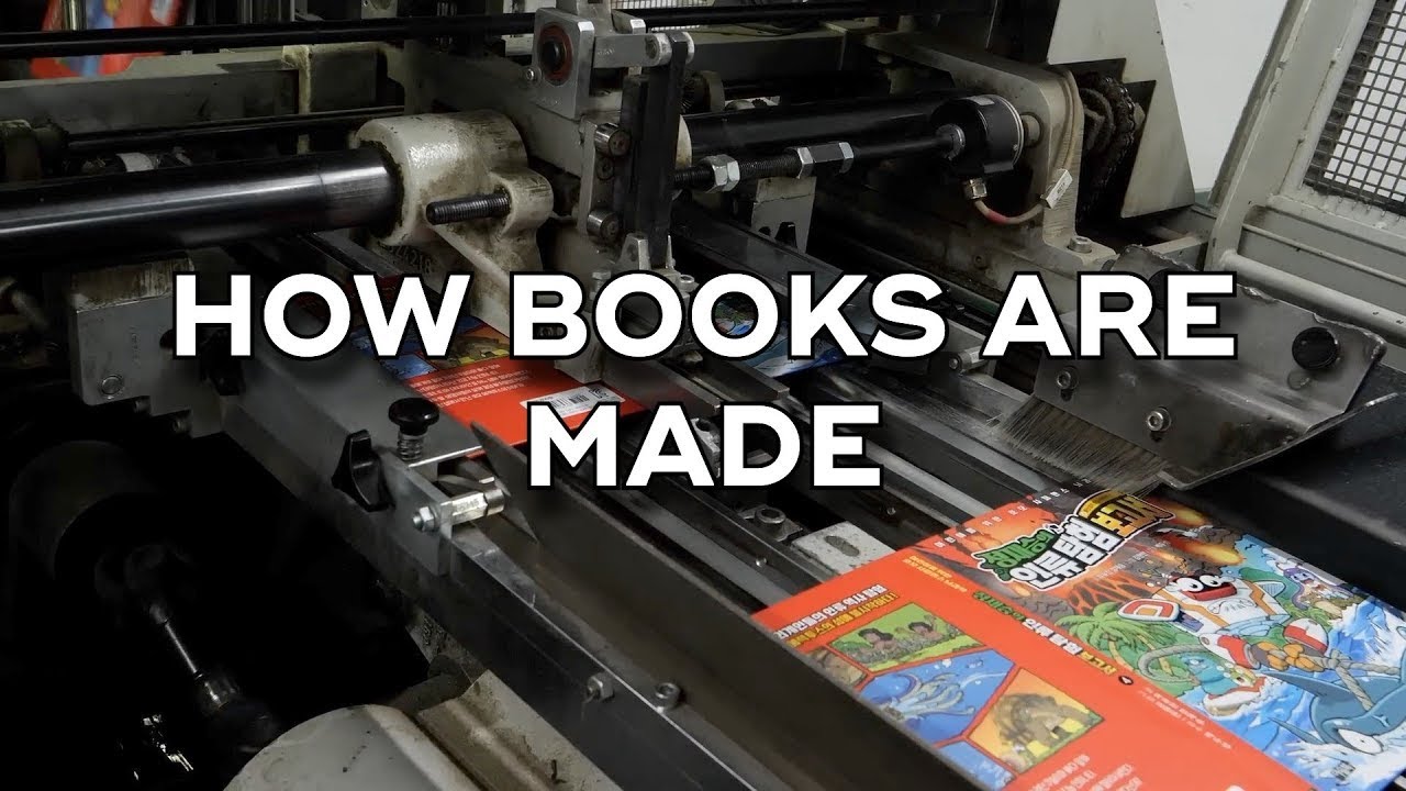 The Insane Process Behind Modern Book Printing