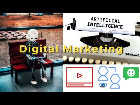 How to use artificial intelligence (AI) in digital marketing - (chats, personalization and content)