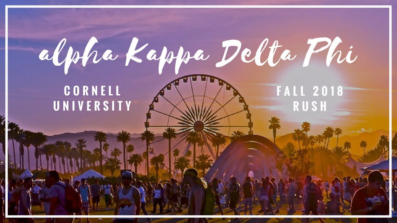 Cornell aKDPhi Fall 18 Rush