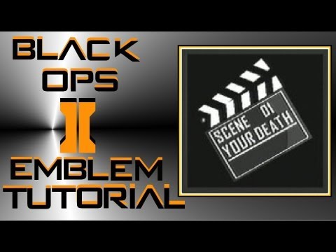 Call of Duty Black Ops 2 : Funny Movie Cut Scene Board Emblem Tutorial