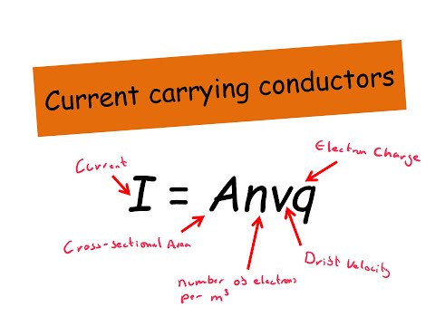 I=anvq Derivation - A level Physics