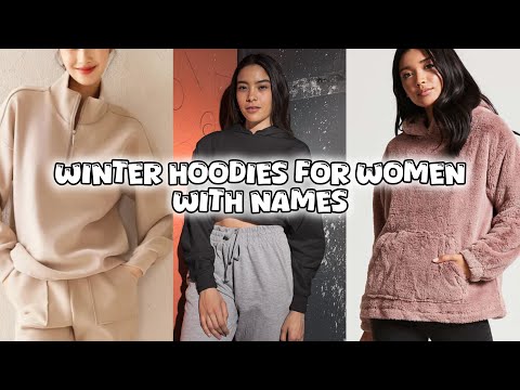 Different types of Winter Hoodies for Women | Hoodie Styles You Need This Winter! | Wearing it