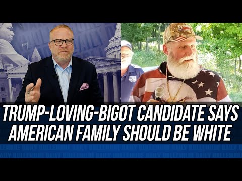 Trump-Obsessed Freak Randy Bishop Says INSANE RACIST Trash on His Radio Show!