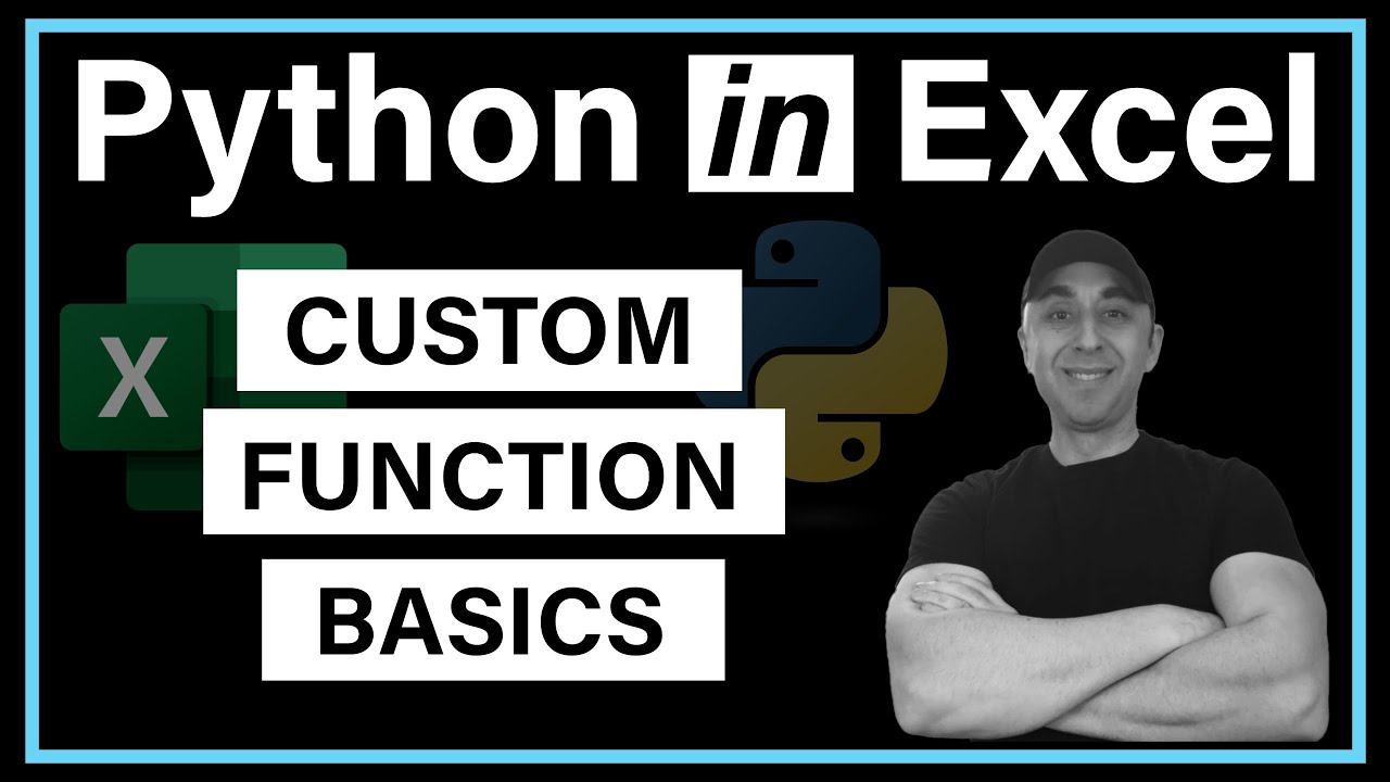 Python in Excel - How to Build a Custom Function (WITH DOWNLOAD!)