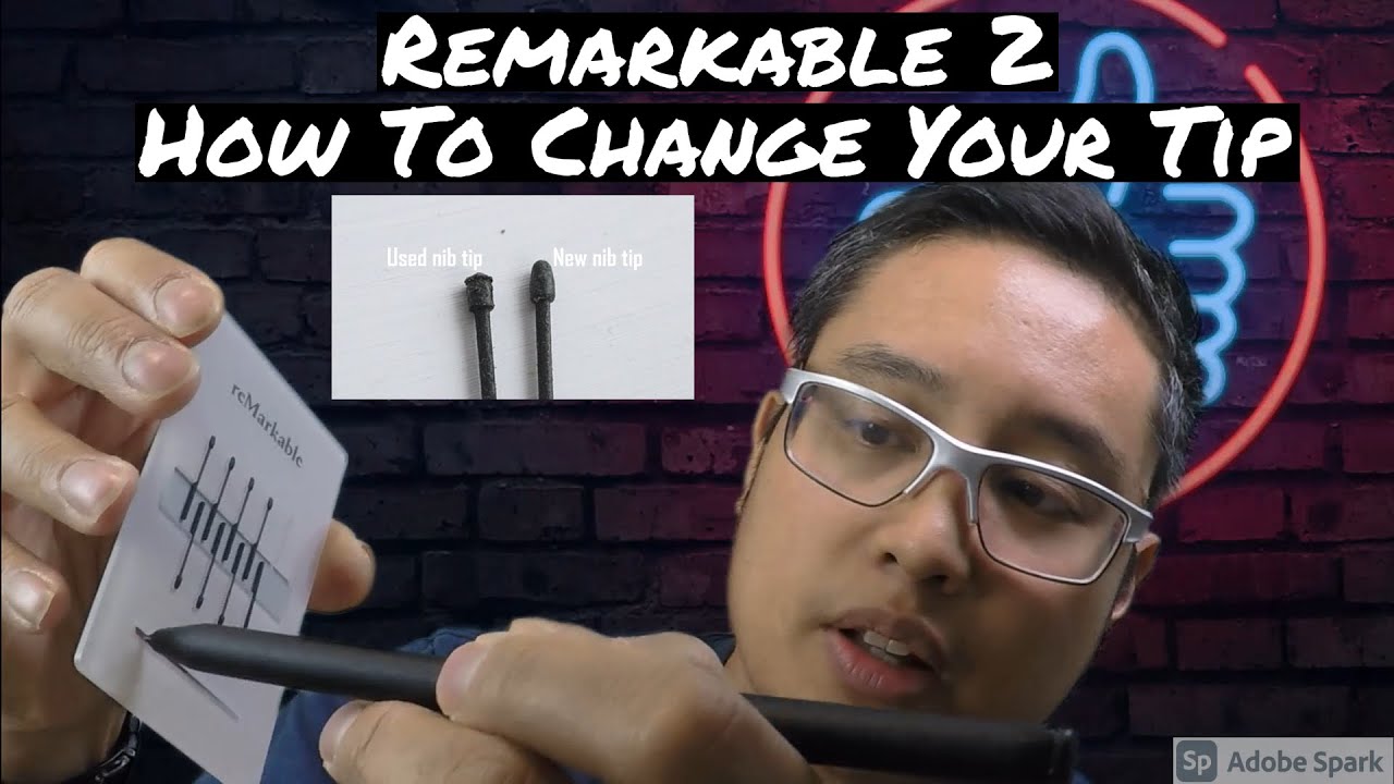 Remarkable 2 - How to change pen tip easily