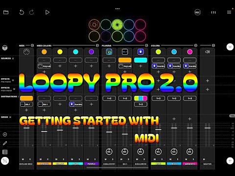 Loopy Pro 2.0 - Getting Started with MIDI Clips & Looping - Tutorial for the iPad — Loopy Pro Forum