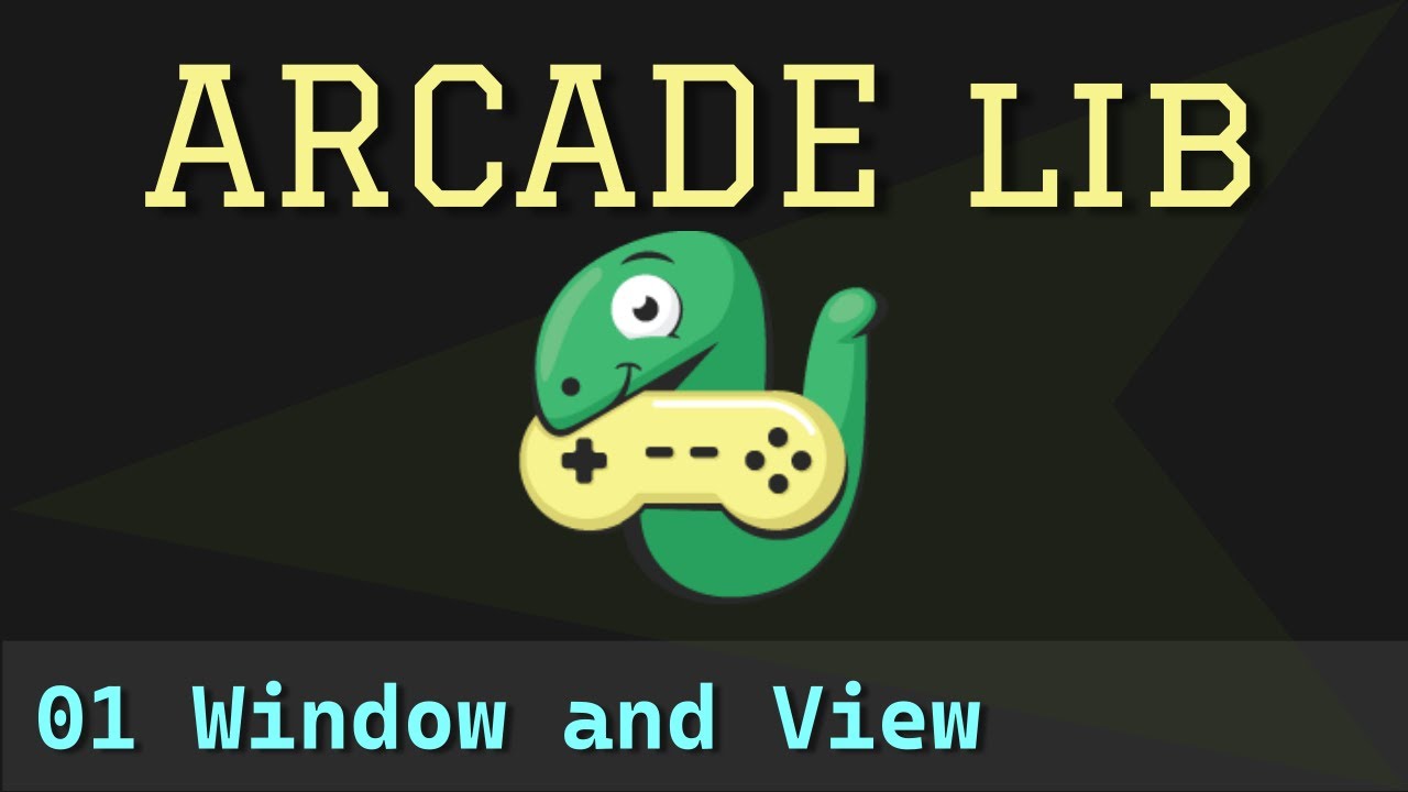 Python Arcade library - 01 - Window and View