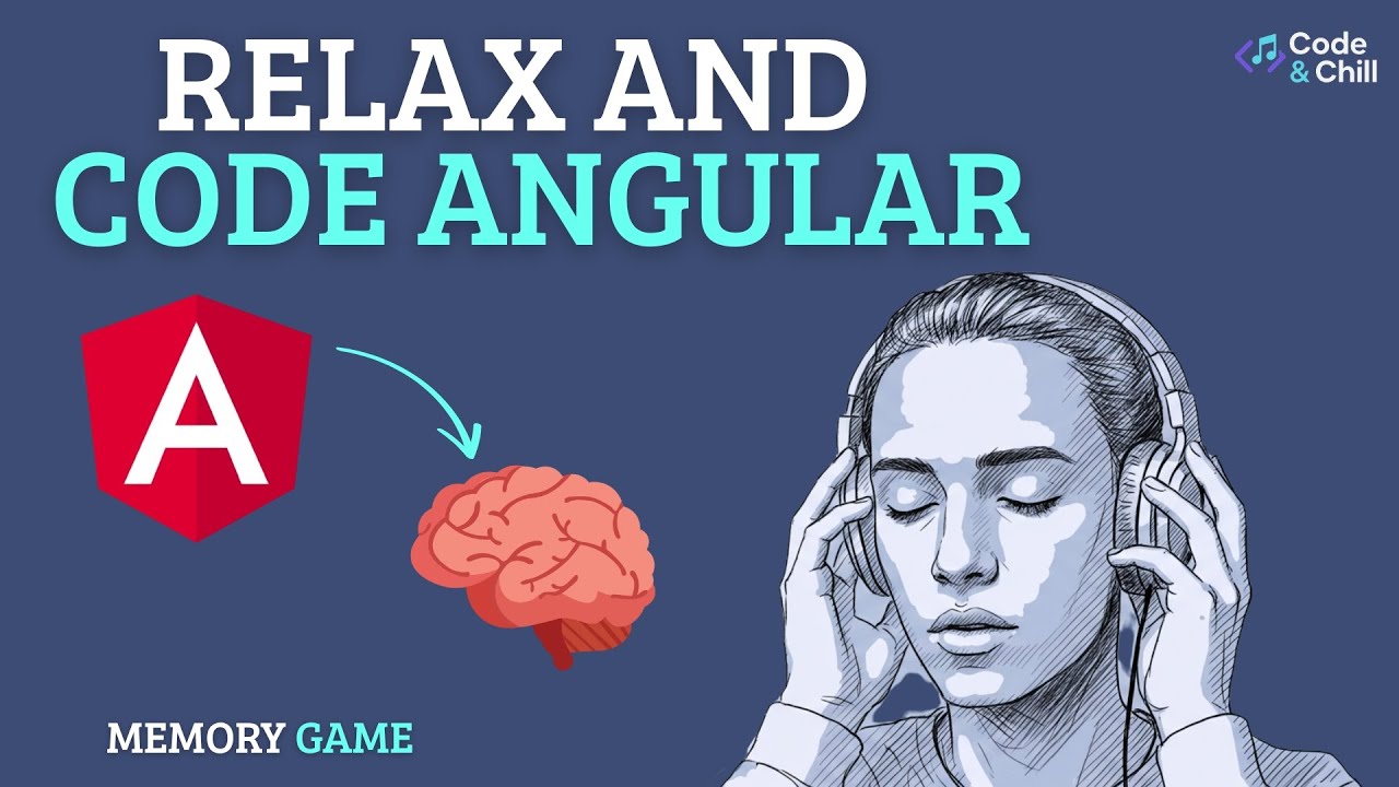 🧠 Memory Game in Angular | Relaxing Coding with Lofi Beats | Code & Chill