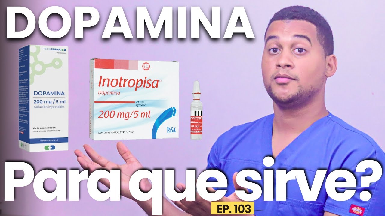 DOPAMINA PARA QUE SIRVE | 5 COSAS