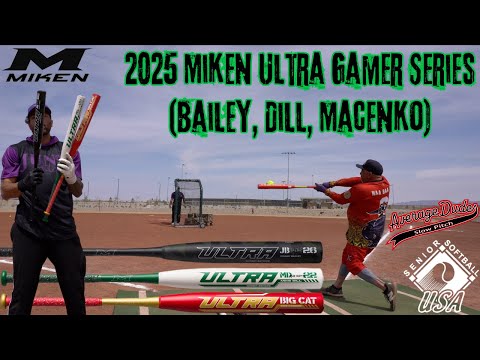 2025 Miken Ultra Gamer Series | Bailey, Dill, Macenko | SSUSA Slowpitch Bat Review