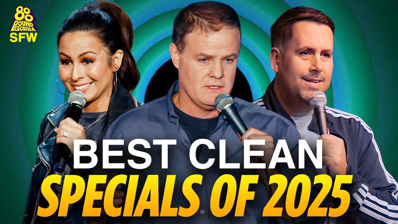 Top 5 Clean Comedy Specials From 2025 | Stand-Up Comedy Compilation