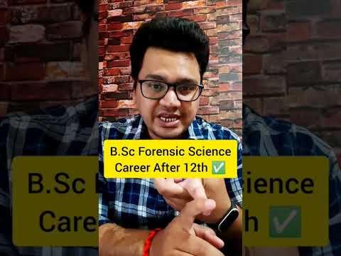 BSc Forensic Science Benefits in Hindi ๐ค๐ค | Forensic Science Career after 12th ๐ฅ๐ฅ | #shorts